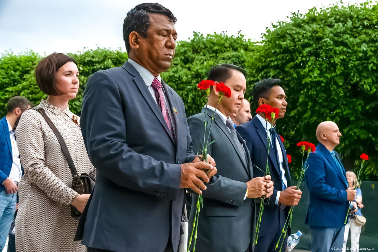 RANEPA St. Petersburg honored the memory of the Great Patriotic War ...